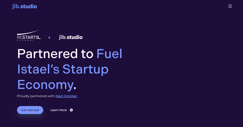 Empowering Israeli Startups | Jib Studio & RestartIL Partnership